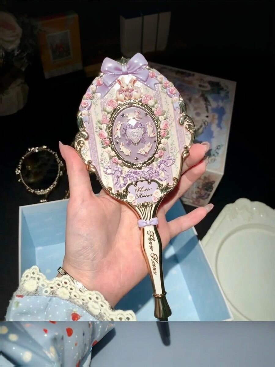 Flower Knows Зеркало интерьерное, 8 см х 13 см, 1 шт