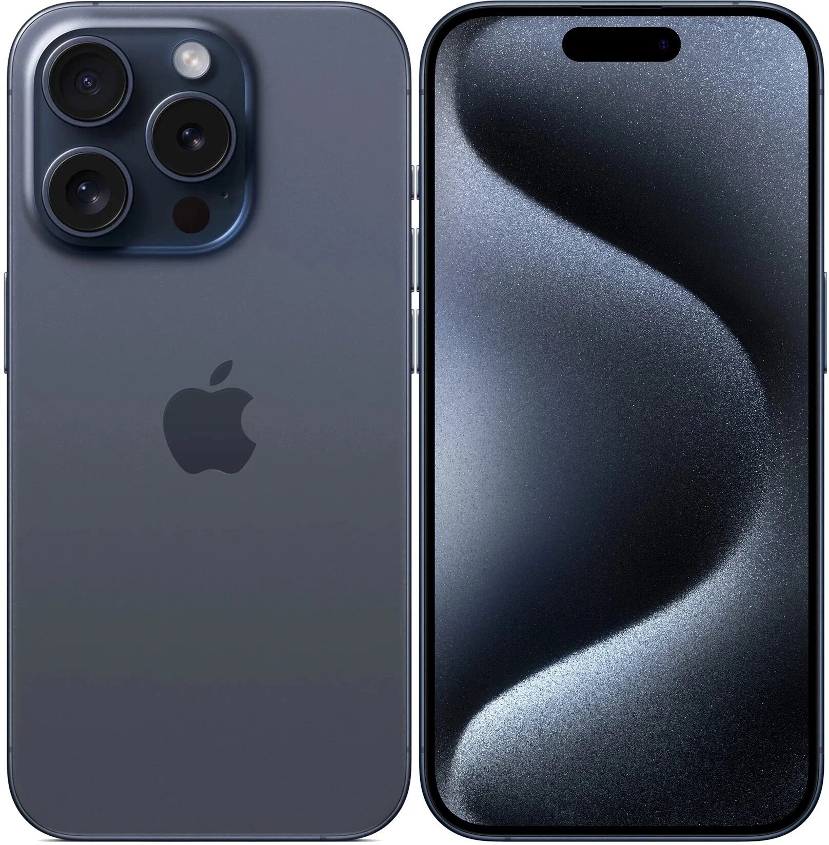 Смартфон Apple iPhone 15 Pro, 128ГБ, синий, б/у, без комплекта