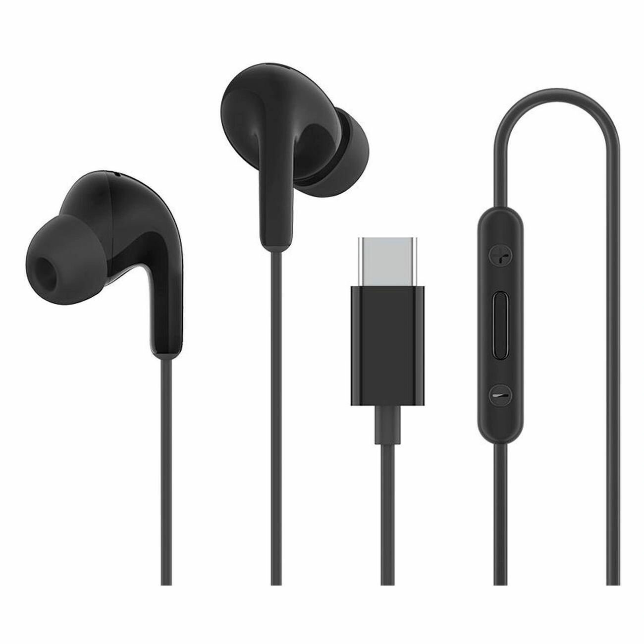 Наушники проводные Xiaomi Type-C Earphones Black