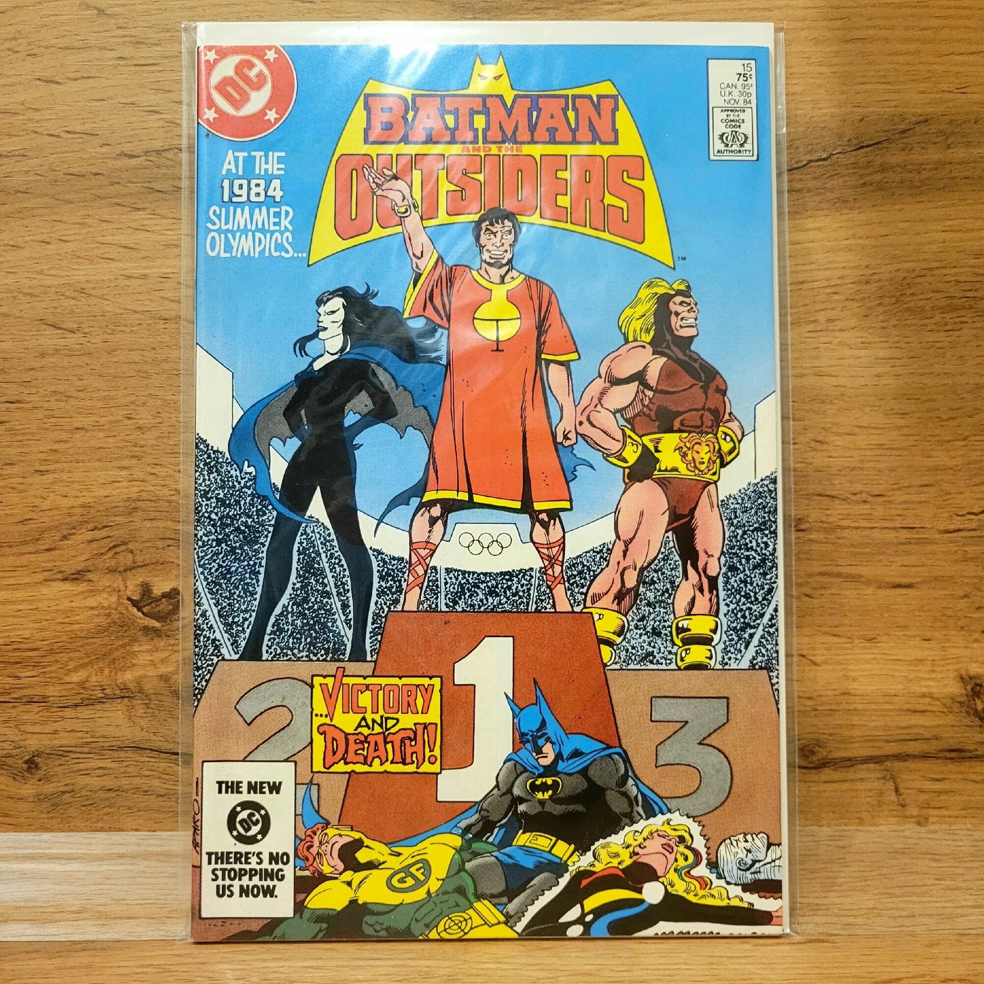 Ретро Комикс Batman And the Outsiders #15 1984 Год. Комикс (сингл) на английском языке