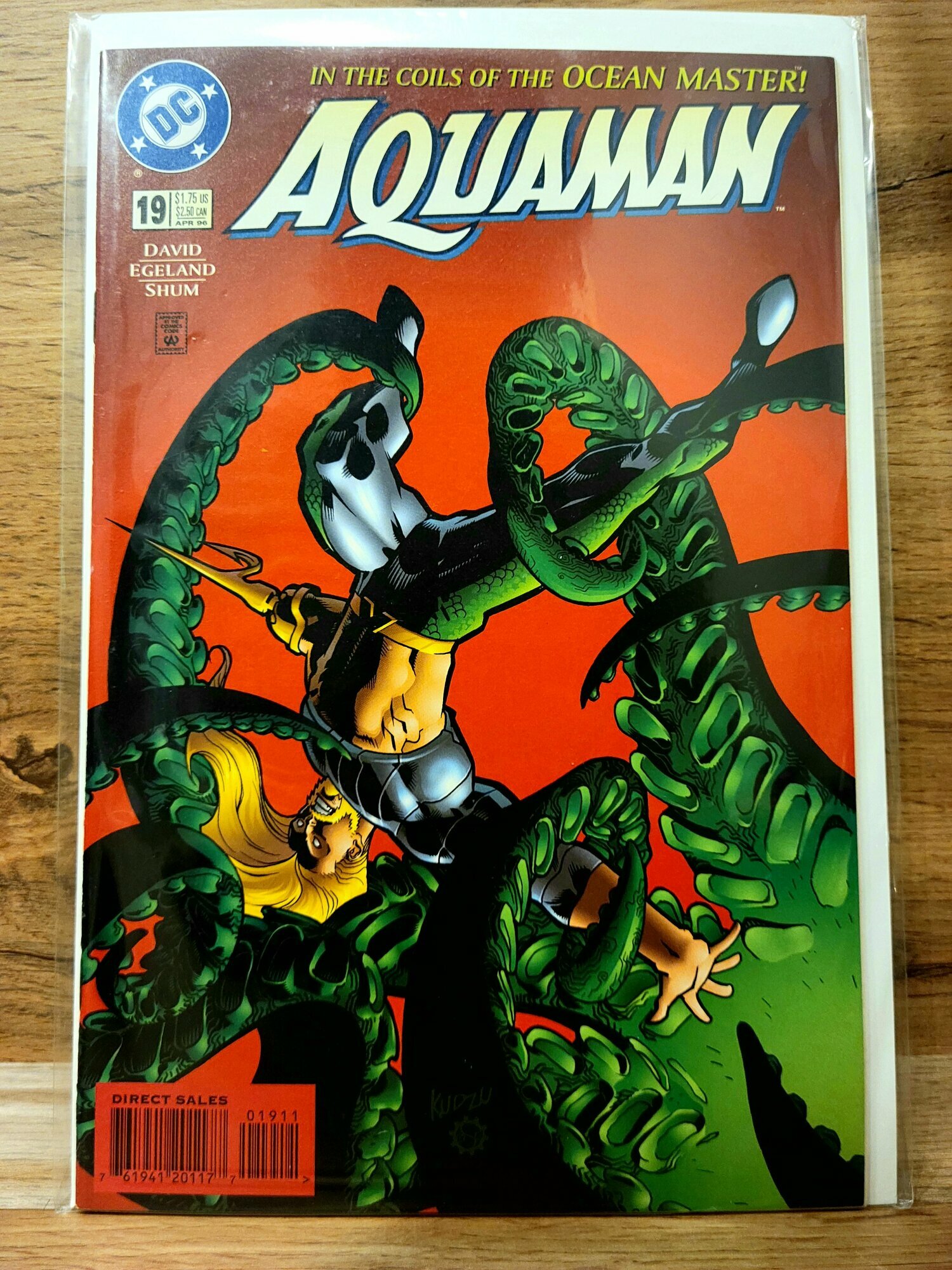 Ретро Комикс Aquaman #19. 1996 Год. Оригинал!