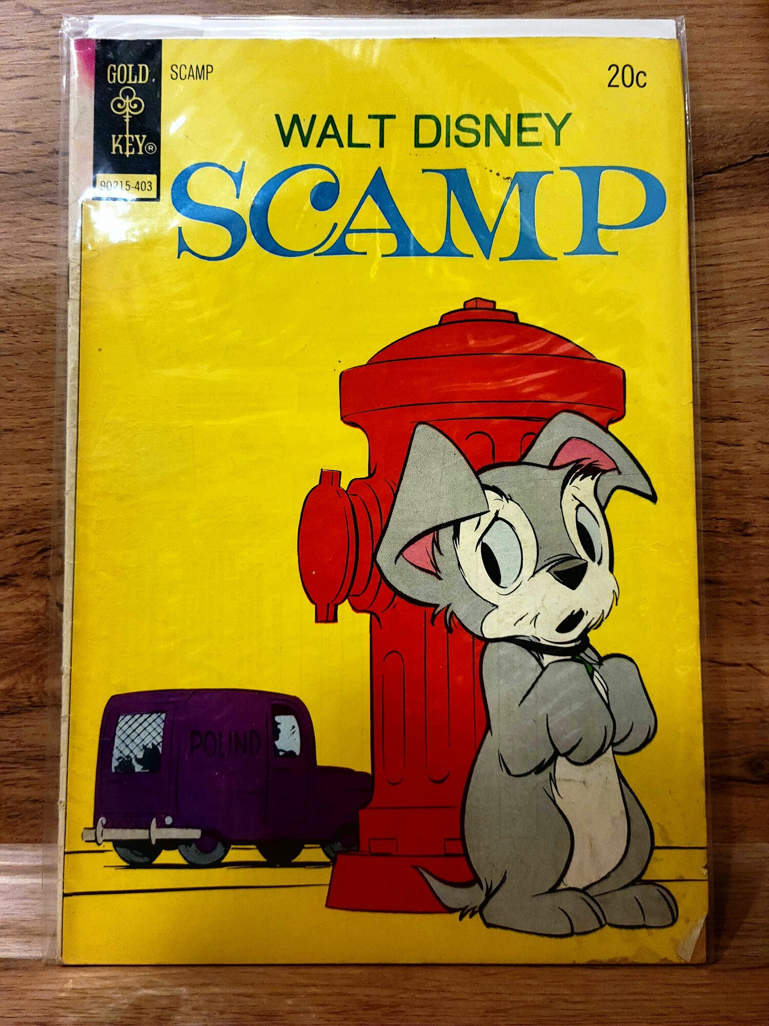 Ретро Комикс Scamp #. 1980 Год. Оригинал!
