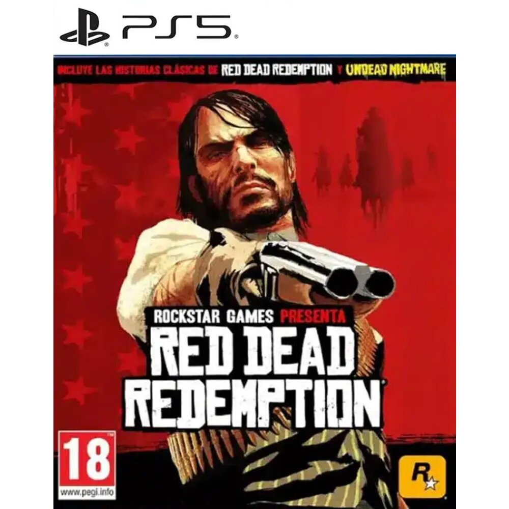Игра Red Dead Redemption (PS5, русская версия) Rockstar San Diego Blu-ray диск 18+