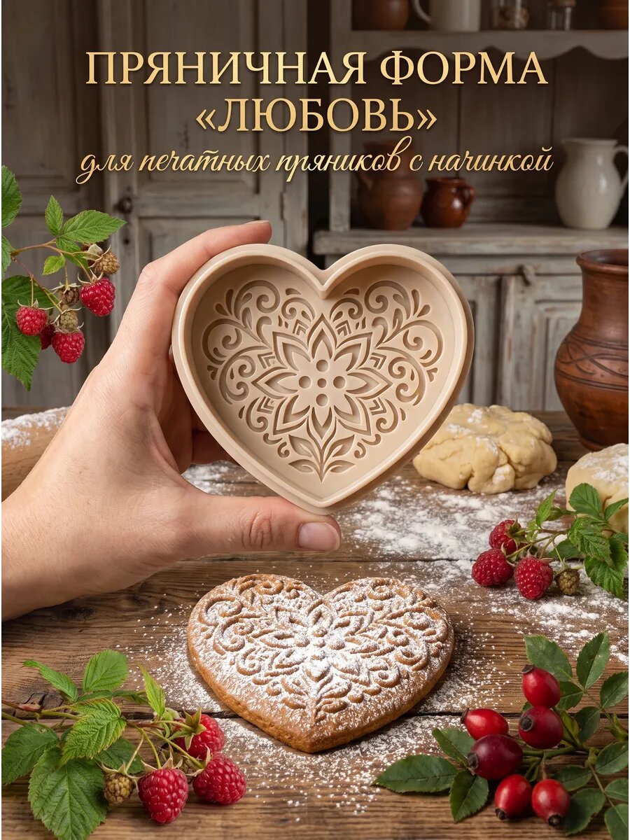 Форма для пряников с начинкой