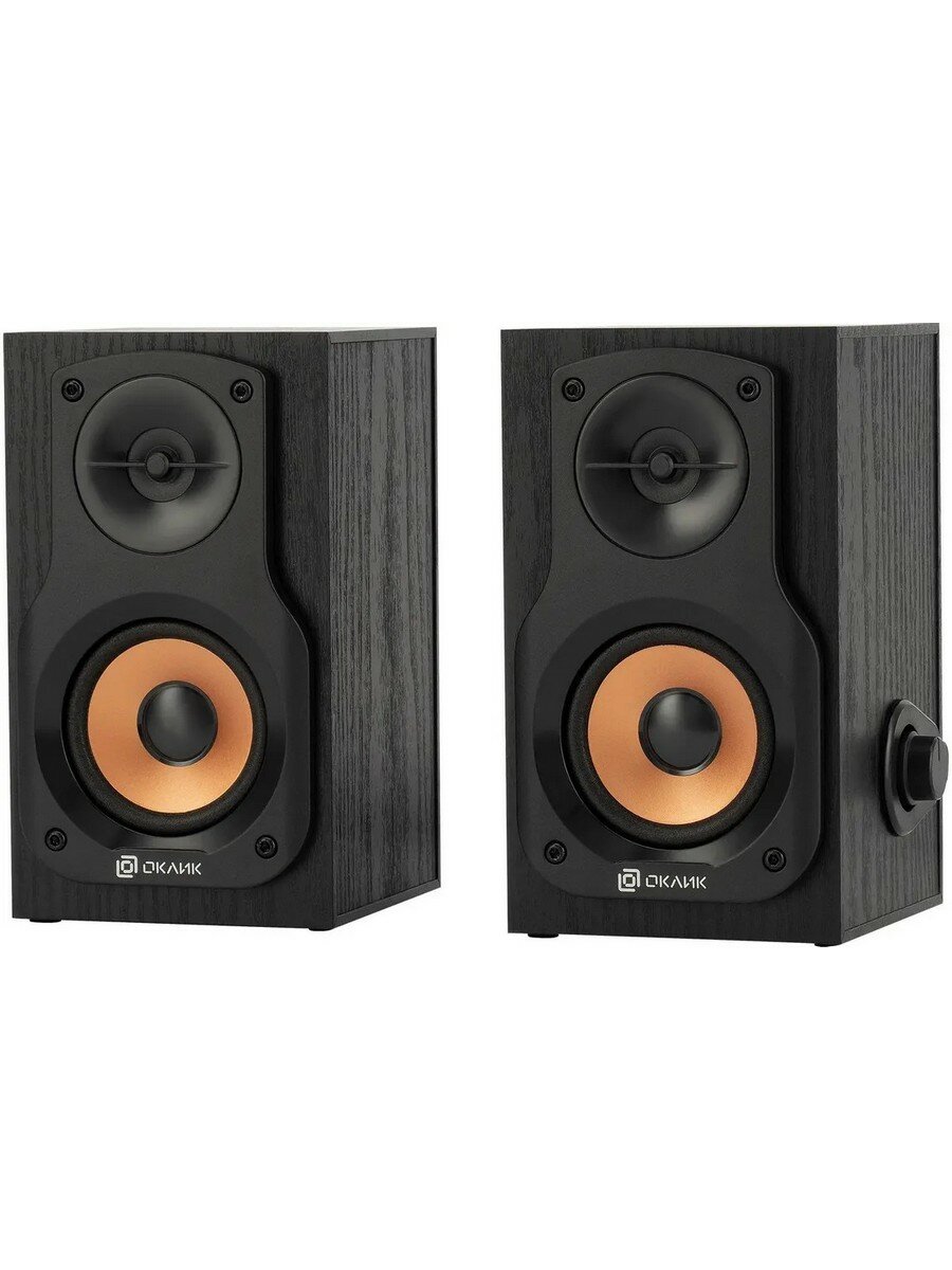 Акустическая система 2.0 OKLICK OK-162 2.0 черный (8Вт, питание от USB) (459202)