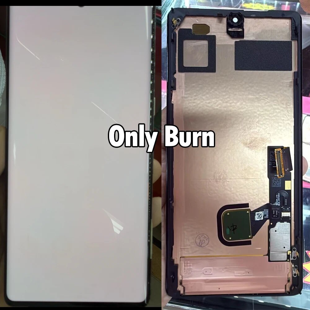 6,7-дюймовый AMOLED с красной ожой для Google Pixel 7 Pro, ЖК-дисплей, дигитайзер 7Pro With Burn LCD