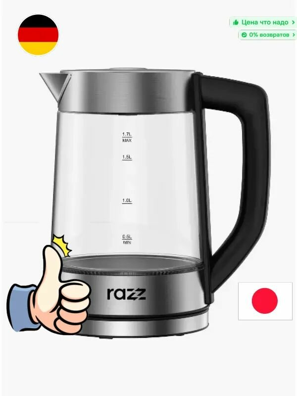 LG Электрический чайник DSH28, разноцветный