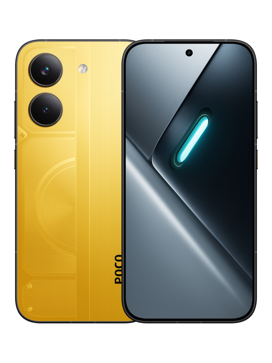 Смартфон POCO X8 Pro 8GB+256GB Yellow (P10) ростест, экран 6,59", AMOLED, 120Гц, NFC