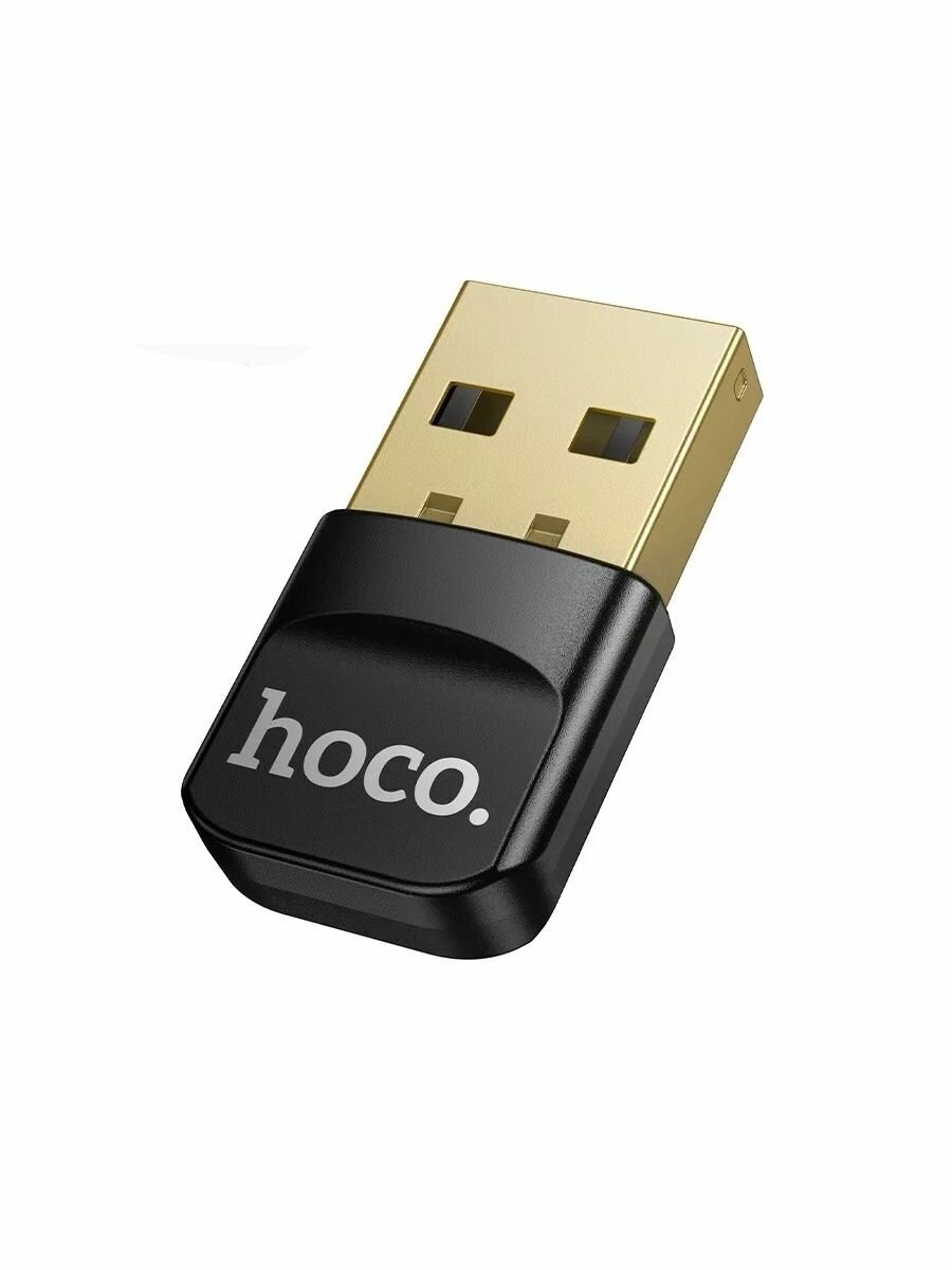 USB Bluetooth 6.0 адаптер для компьютера HOCO UA100 (Подключение до 7 устройств, до 30м)