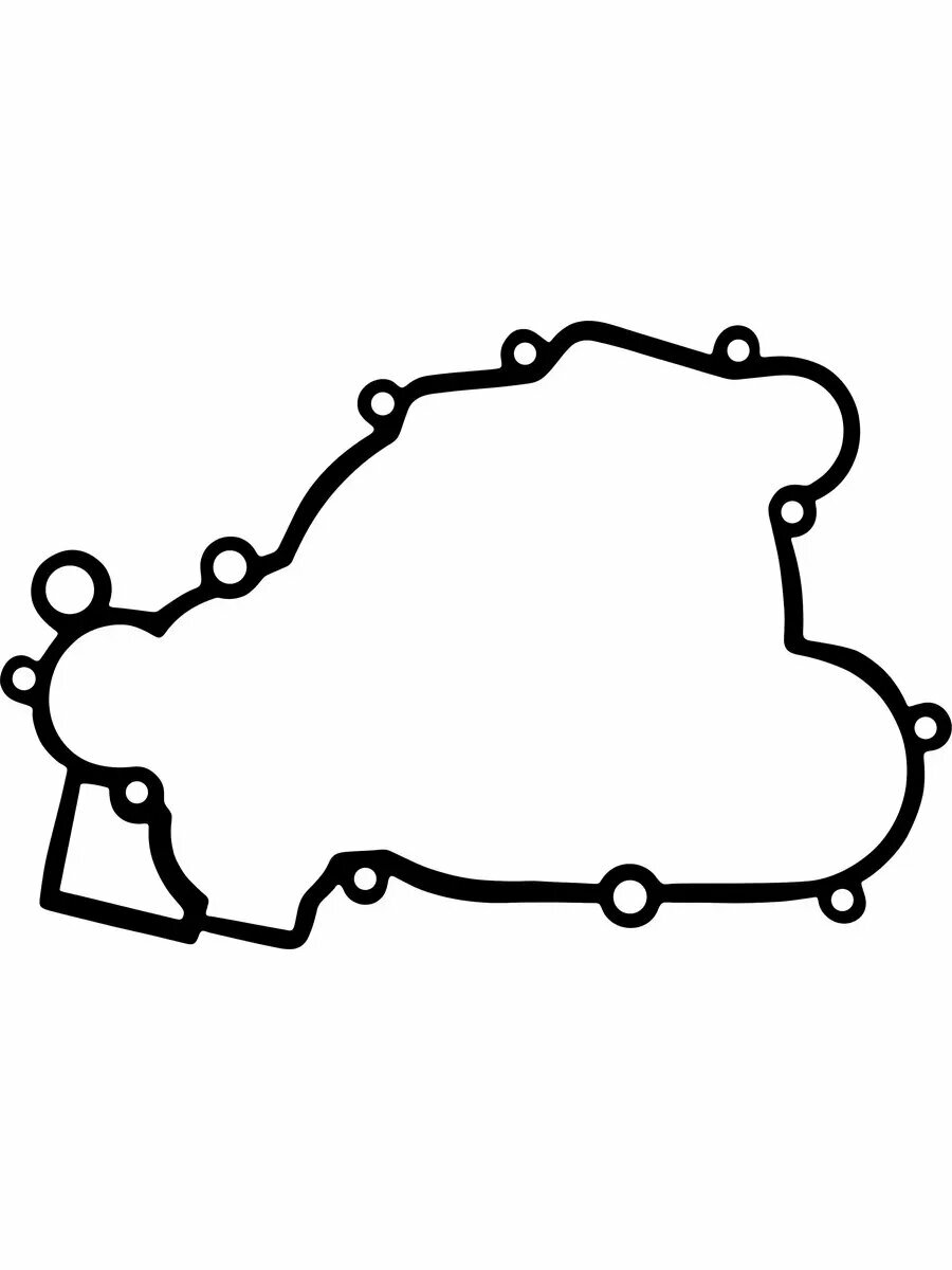 Прокладка крышки сцепления KTM SX85/105 (47030025000)