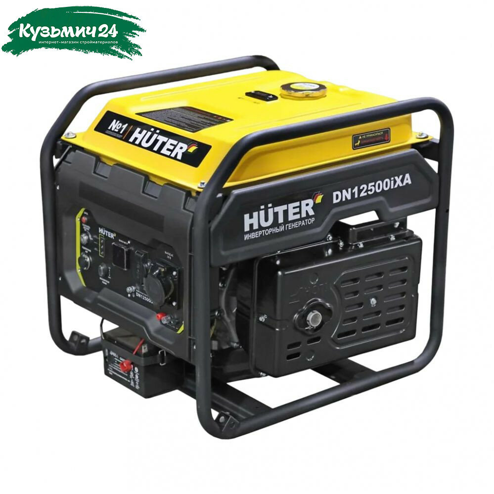 Генератор бензиновый Huter DN12500iXA, 8.0 кВт, инверторный, резервный