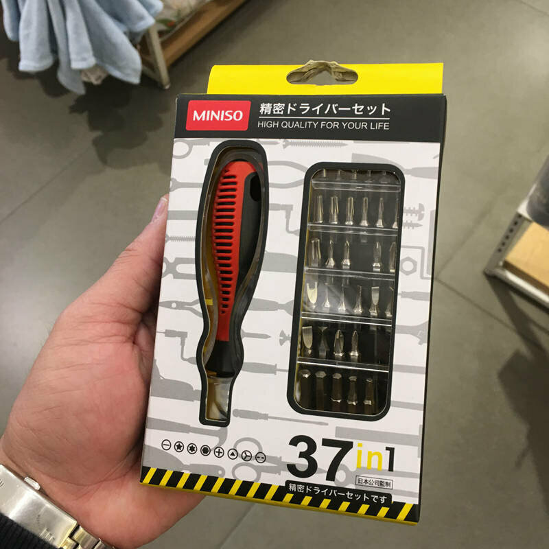Набор отверток Miniso, многофункциональный комплект прецизионных инструментов для работы с оборудованием