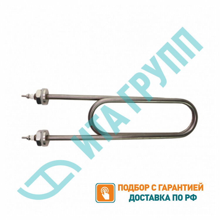ТЭН для нагрева воды 2кВт, L240мм 70A 8,0/2,0 P 220 Ф7, нержавейка, 03.320