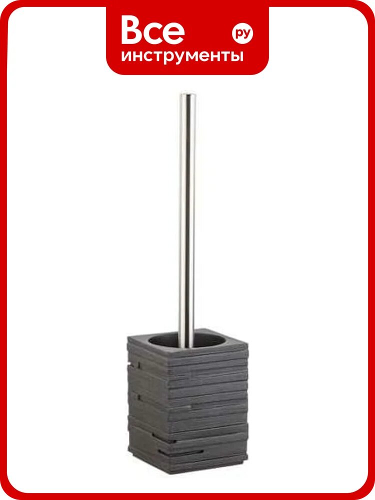 Ершик для унитаза Weathered Sand PERFECTO LINEA черный 35-151501 ЦГ-3692696799