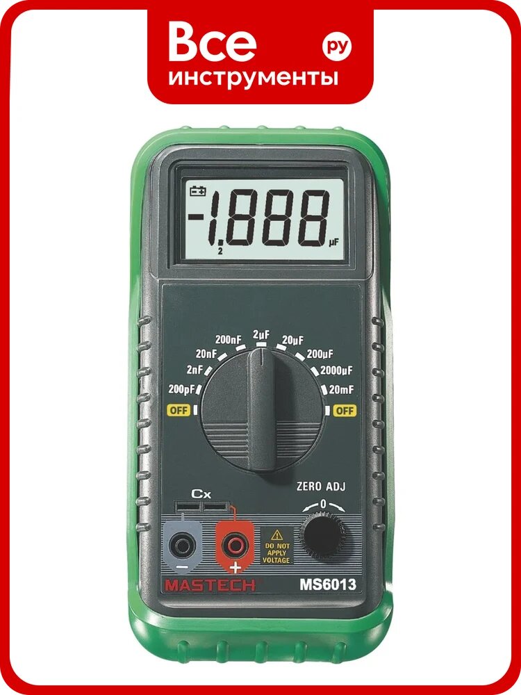 Цифровой мультиметризмеритель емкости Mastech MS6013 MY6013 00-00001298
