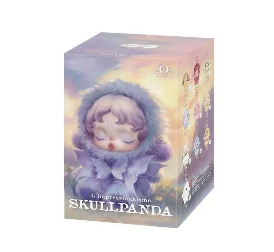 POP MART SKULLPANDA L'impressionnisme Series Плюшевая кукла Mystery Box