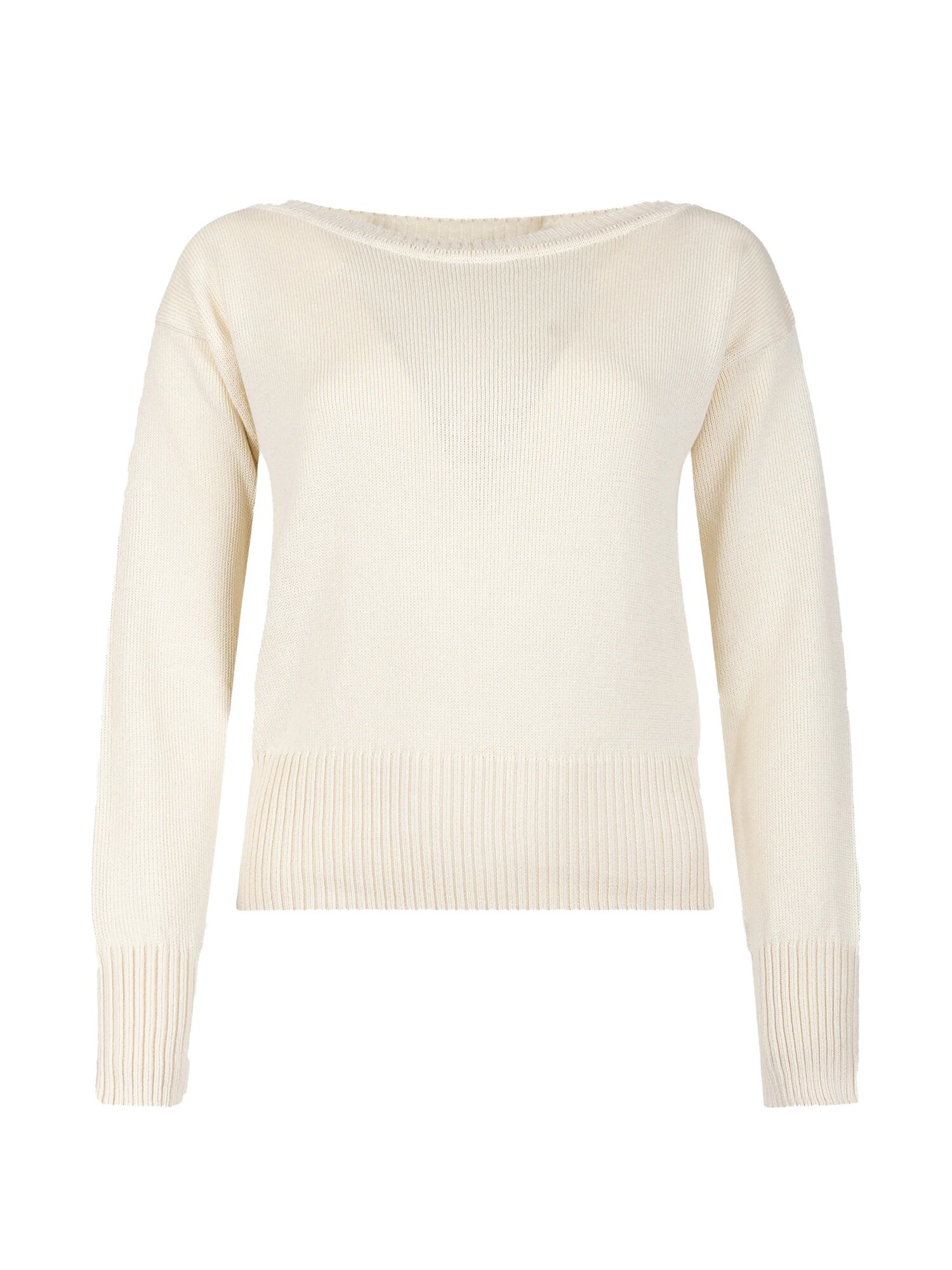 Свитер Boat-neck ribbed-trim sweater