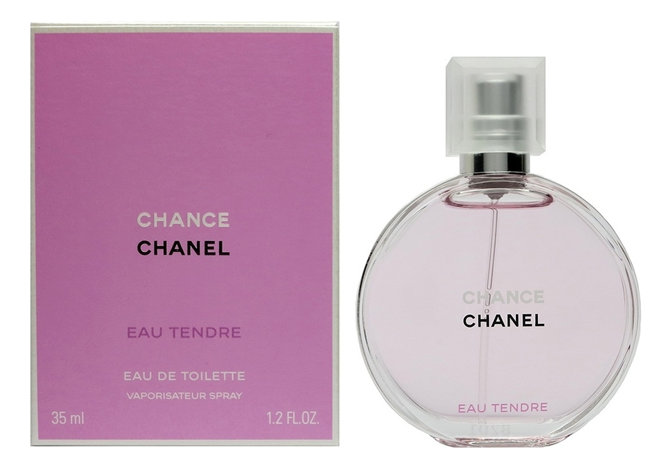 Женский аромат Chanel Chance Eau Tendre 35 мл - духи Шанель Шанс Тендер Розовый