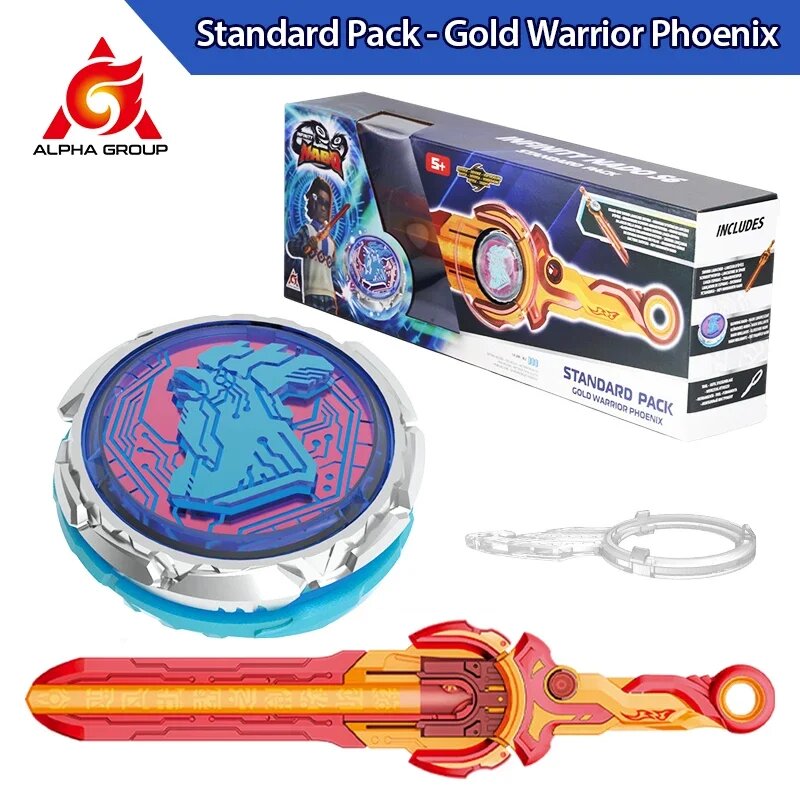 Волчок Gold Warrior Phoenix, EU654123