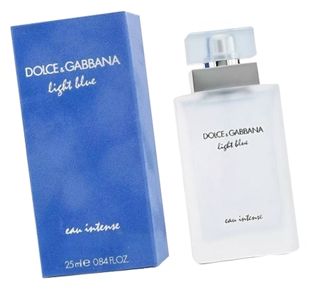 Женский парфюм Dolce & Gabbana Light Blue Eau Intense 25 мл - Лайт Блю О Интенс Дольче Габбана