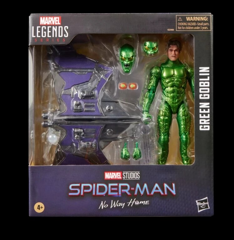 Коллекционная фигурка Marvel Legends Green Goblin 3C Version Hasbro original box