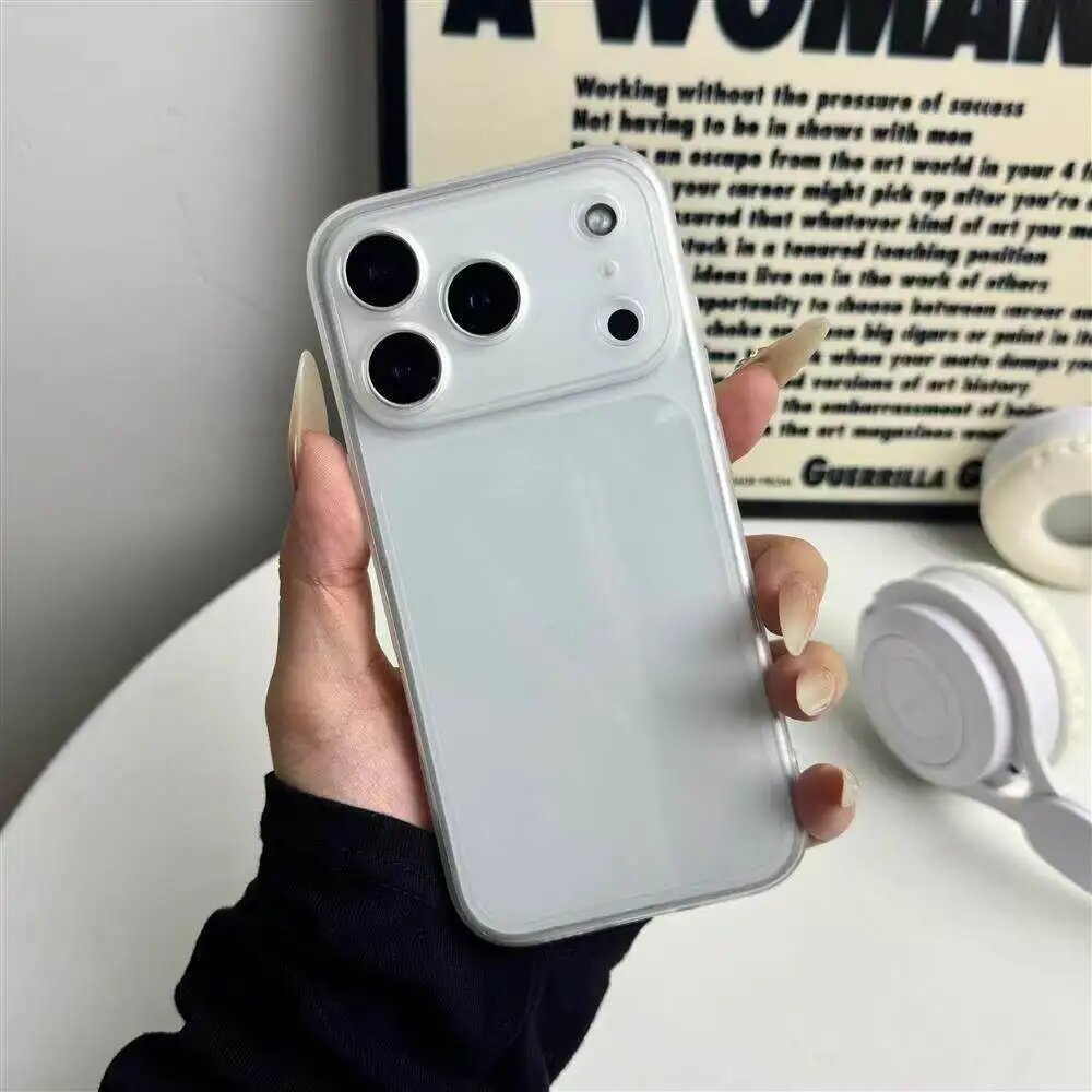 Ультратонкий защитный чехол из полипропилена для iPhone 18 Pro Max, iPhone 18 Pro Max, Белый, White