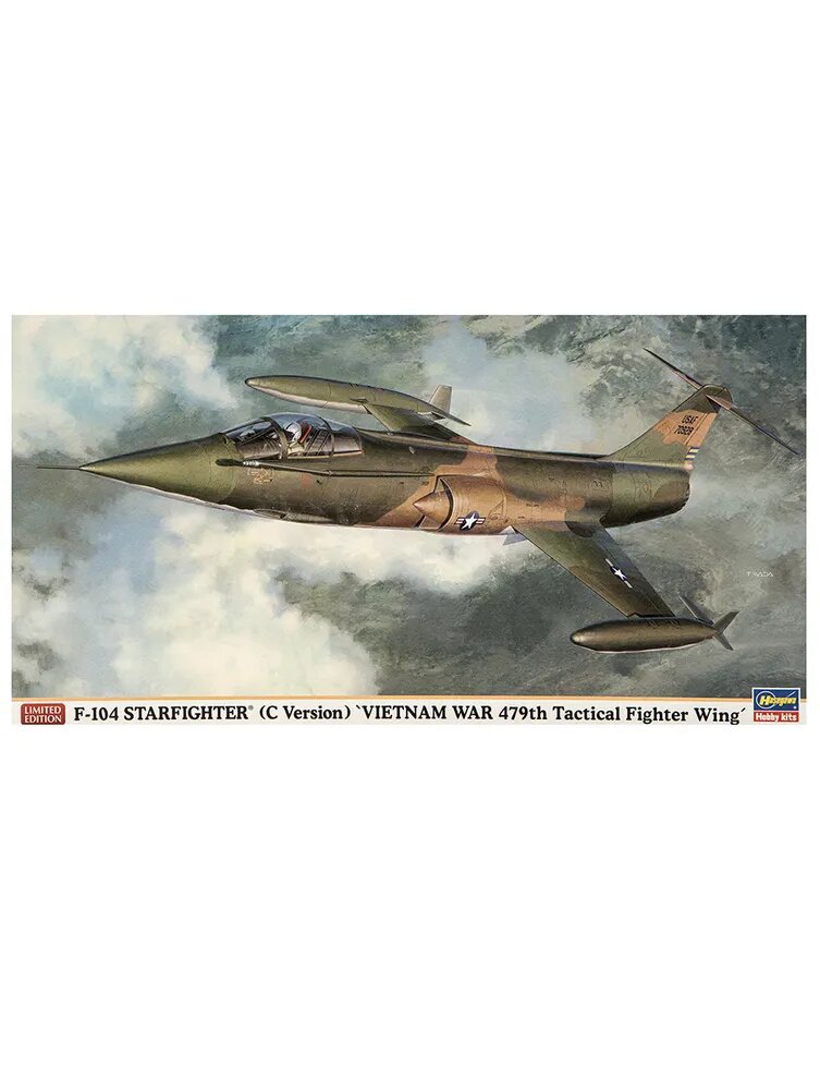 07533 Истребитель ВВС США F-104 Starfighter (C Version) (Война во Вьетнаме) (1:48)