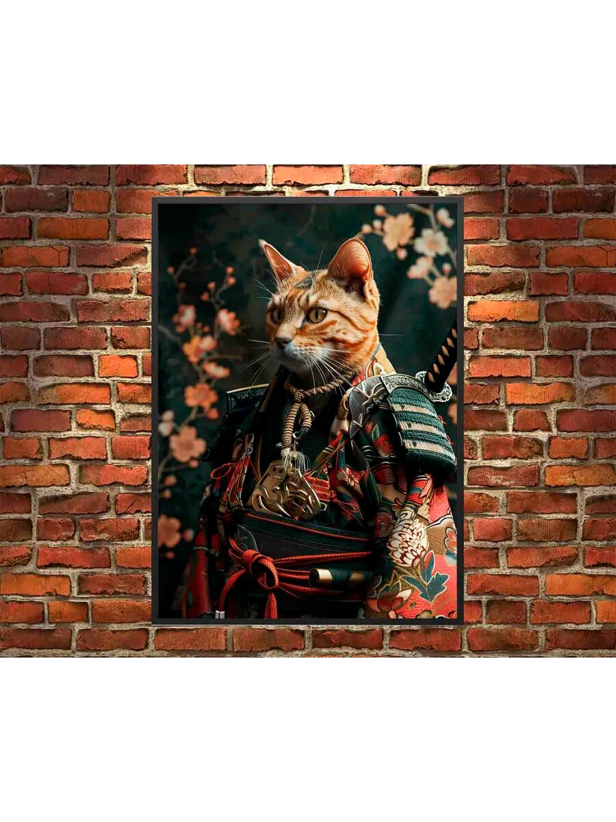 Чаузи Кэт Самурай 1, Плакат 30x42см