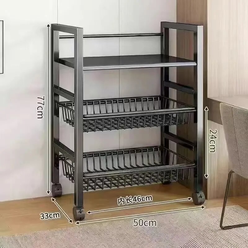 Стеллаж для ванной, 50х33.1х77 см