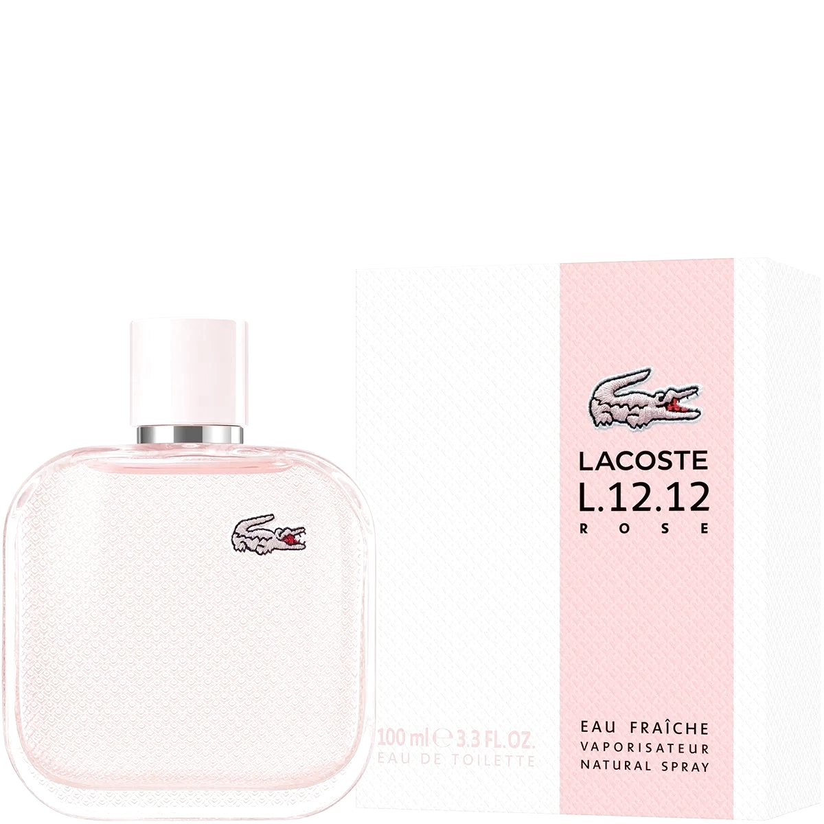 Женский eau de toilette Lacoste L 12 12 Rose Eau Fraiche 100 мл / Роза О Фреш