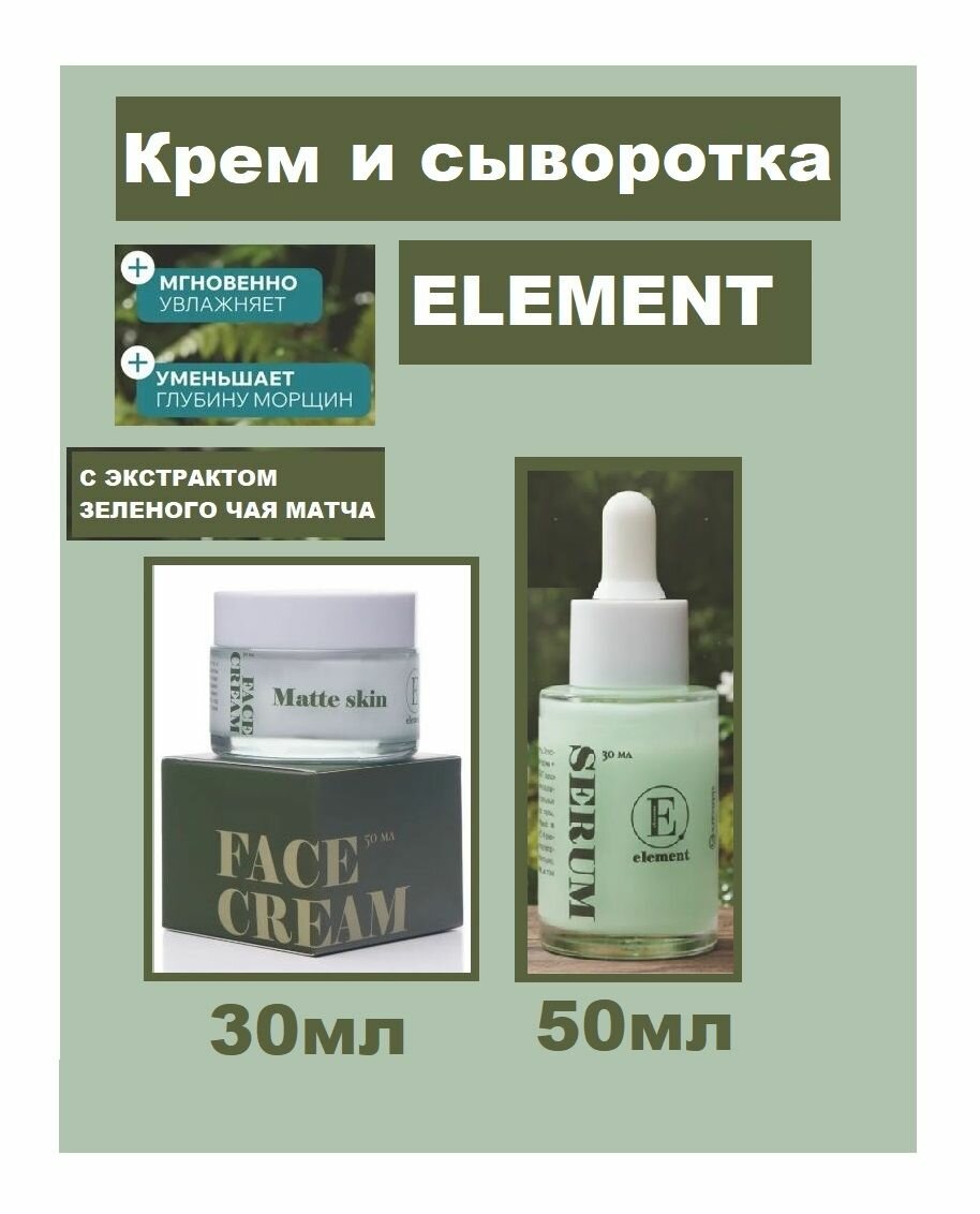 Element Сыворотка для ухода за кожей Устранение высыпаний, 80 мл