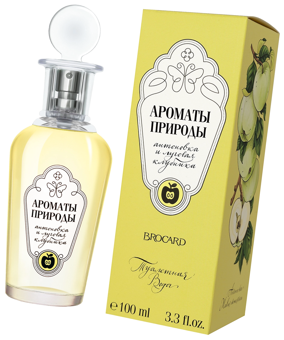 Туалетная вода унисекс Брокард Антоновка Клубника 100 мл - Brocard Antonovka and Wild Strawberry