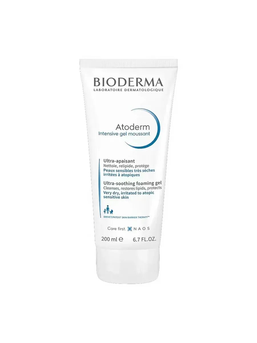 BIODERMA Atoderm Intensive gel moussant Атодерм Гель 200 мл