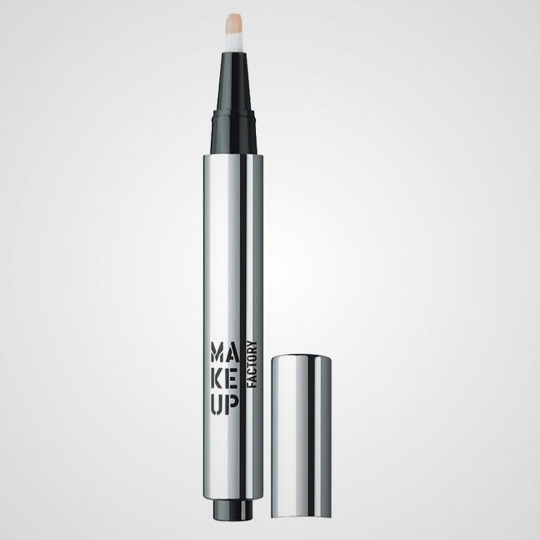 MAKE UP FACTORY Light Reflecting Concealer Светоотражающий консилер тон 2 Кремовый