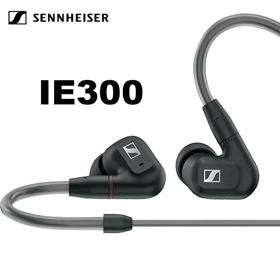 Наушники проводные Sennheiser IE300, 3.5 мм, черный