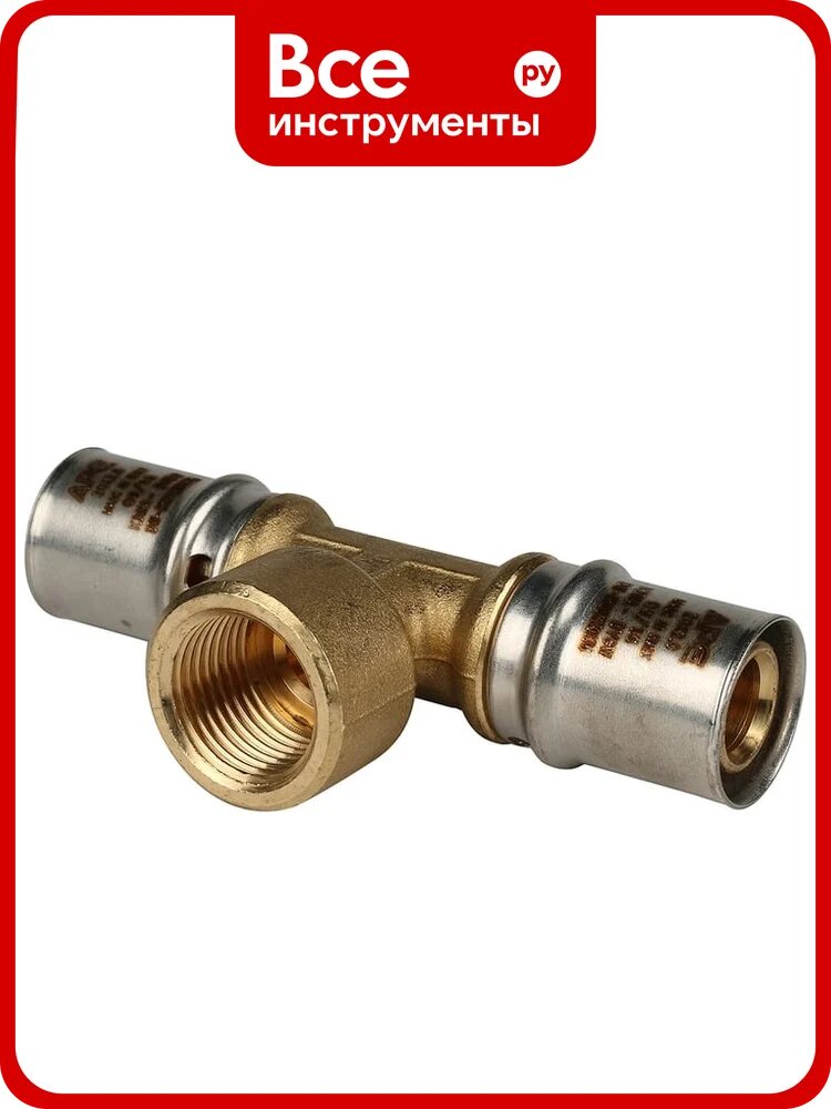 Тройник-переходник STOUT с ВР 20х1/2х20 прессовой SFP-0007-001220 RG008S9C1VROST