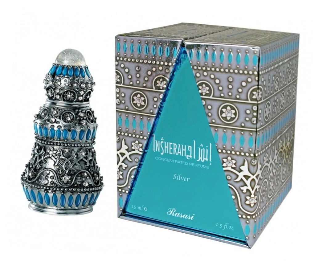 Масляные духи для женщин Insherah Silver 15 мл - Расаси Иншера Серебро