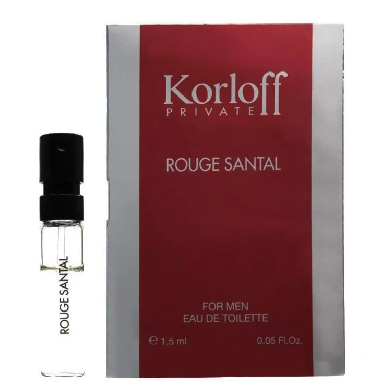 Карлофф Париж Руж Сантал сэмпл 1.5 мл / Korloff Paris Rouge Santal для мужчин и женщин