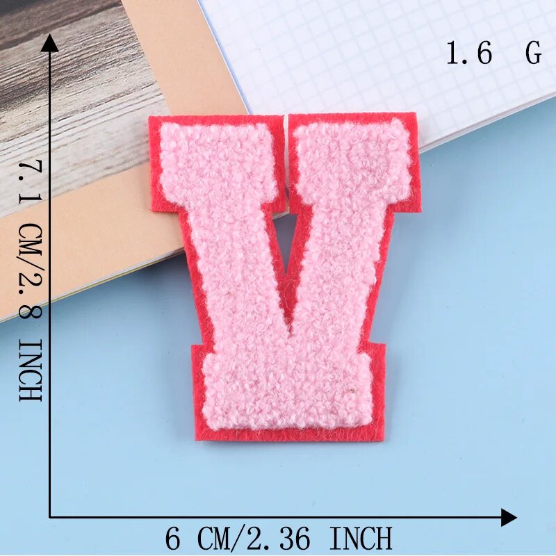 Нашивка V, вышивка, 7.1 x 6 см, цвет V
