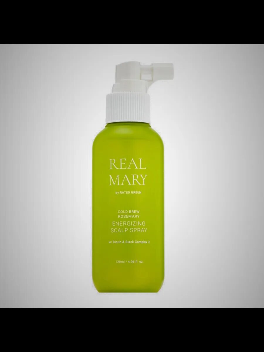 Rated Green Cold Brew Rosemary Energizing Scalp Spray 120ml