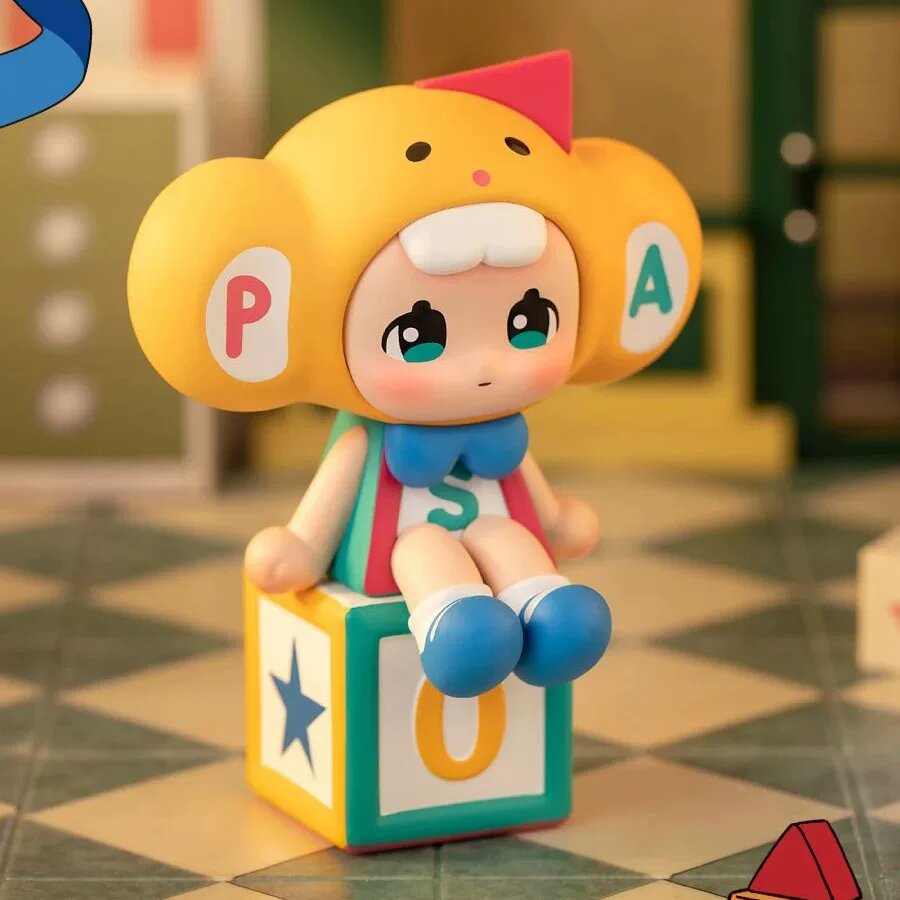 POP MART SUSUMI Magic House Статуэтка Строительный Куми Коллекционная Слепая Коробка 8,5 см