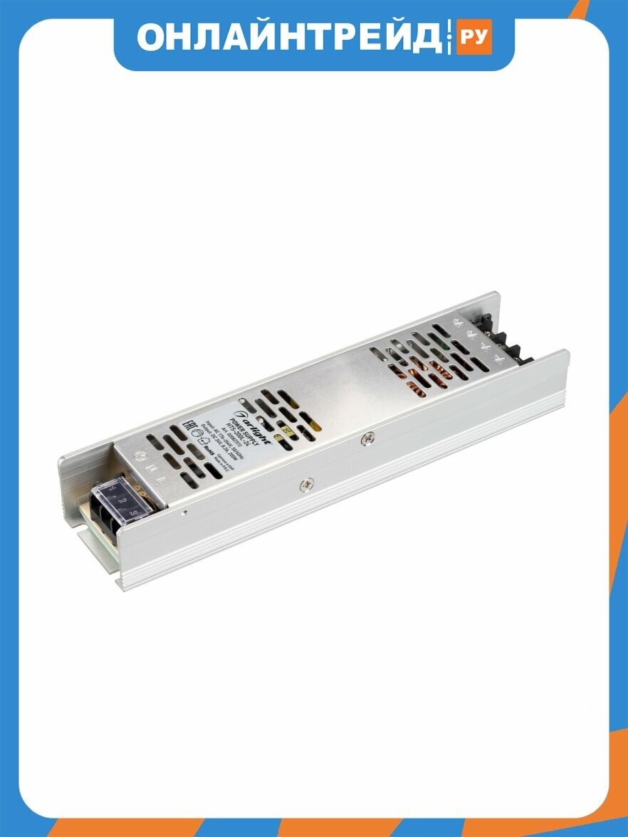 Блок питания Arlight HTS-200L-24 (24V, 8.3A, 200W) (, IP20 Сетка, 3 года)