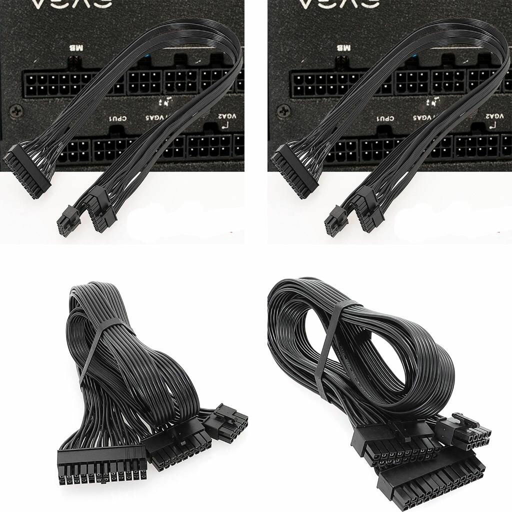 Кабель питания EVGA 10+18PIN 24PIN — фото 1