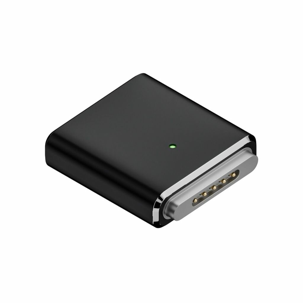 Кабель для передачи данных, Переходник для MacBook Type C на MagSafe 3 магнитный - черный