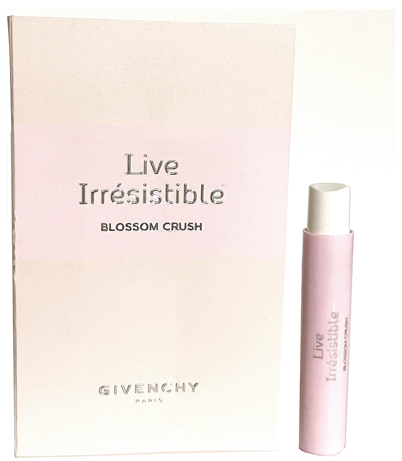 Сэмпл Givenchy Live Irresistible Blossom Crush для женщин - туалетная вода 3 мл
