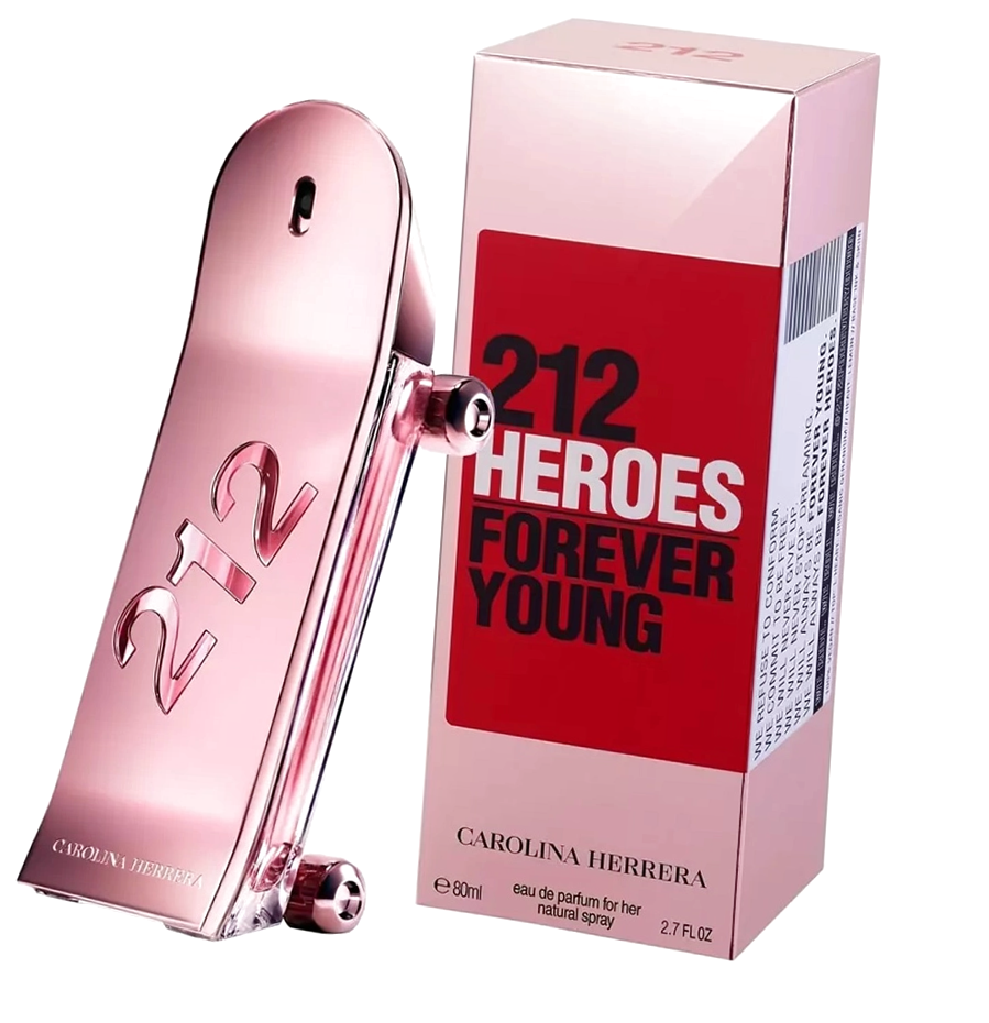 Женский аромат 212 Heroes Forever Young Carolina Herrera 80 мл / Каролина Херрера 212 Хирос