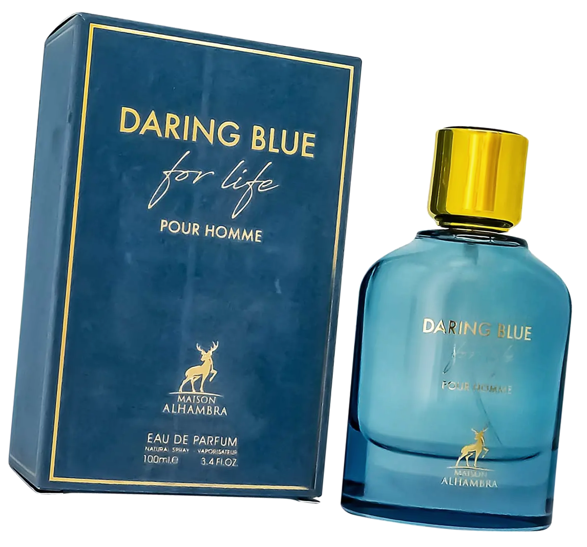 Мужские духи Alhambra Daring Blue For Life Pour Homme 100 мл - Альхамбра Даринг Блю Фор Лайф
