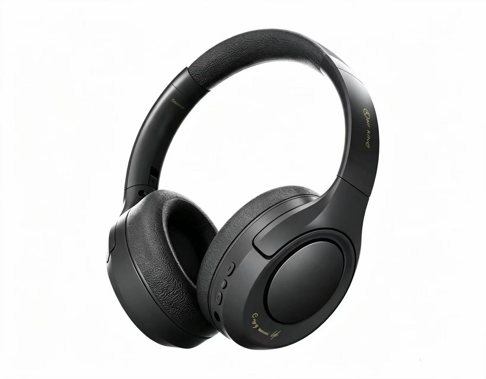 IKF King2.0 активные наушники с шумоподавлением, накладные, Bluetooth, для игр, черные, 100 часов работы