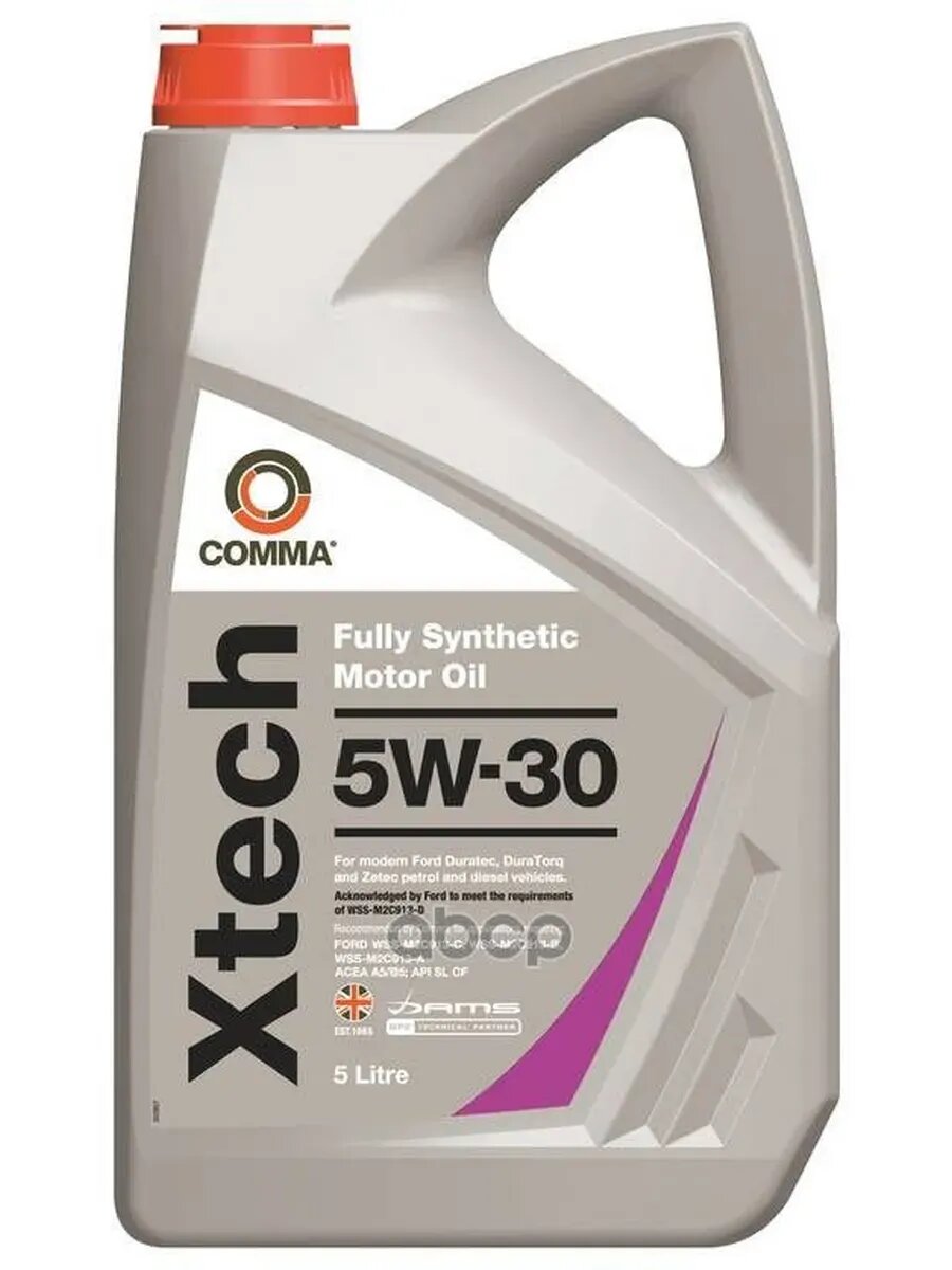 COMMA 5W30 Comma 5Л Синтетика Xtech