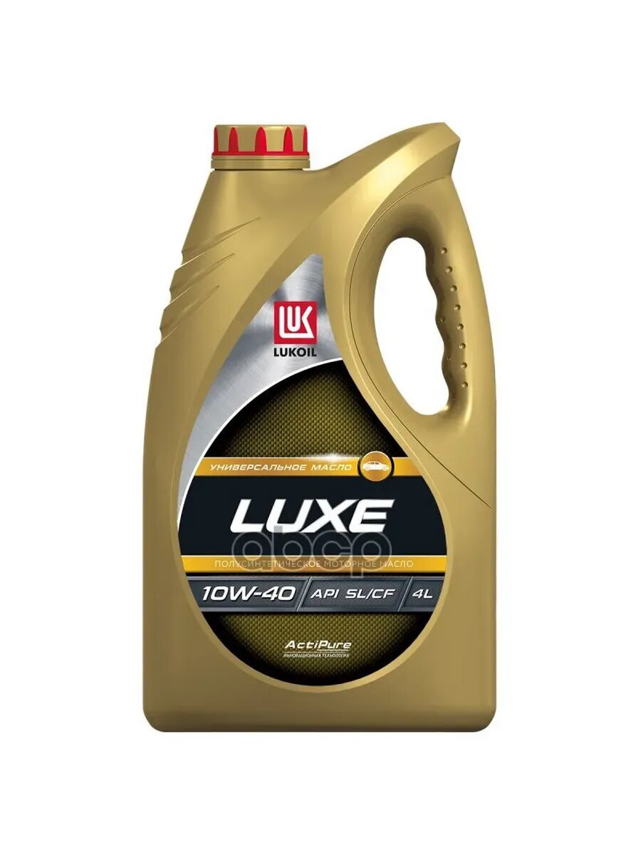 LUKOIL Лукойл Люкс 10W40 (4L) Моторное! Полусинт Api Sl/Cf